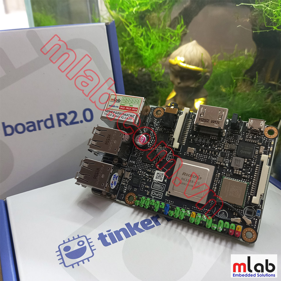 Máy Tính Nhúng Asus Tinker Board R2 0 Thay Thế Cho Raspberry Pi 3 Model B
